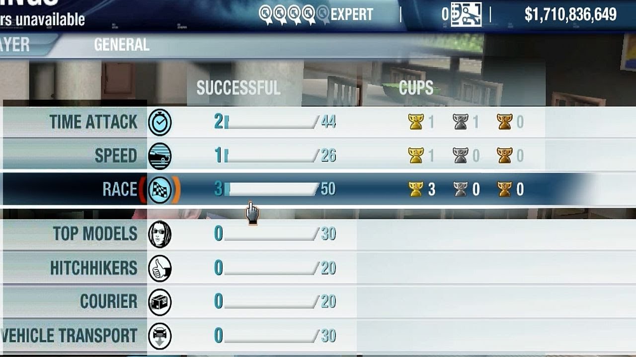 2 savegame TDU 1 / platinum, map open, money, all mission & no mission ...