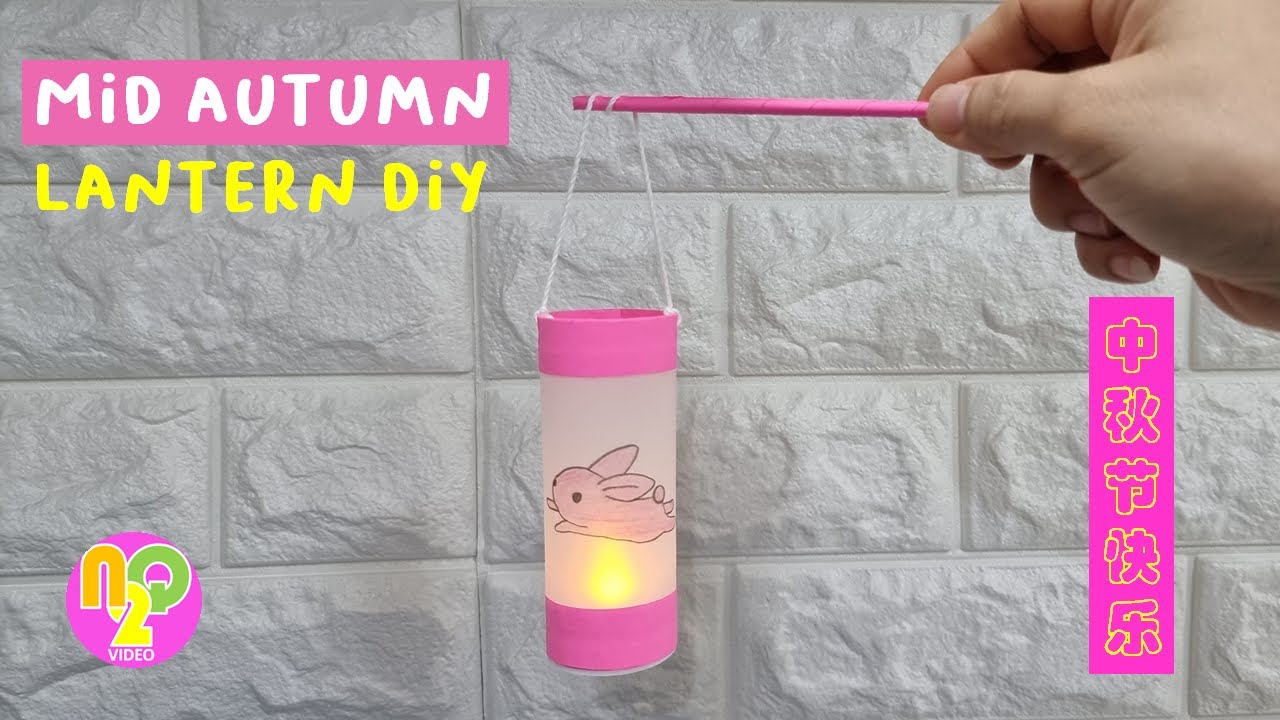 Mid Autumn Lantern DIY | Cara Membuat Lampion Festival Mid Autumn ...