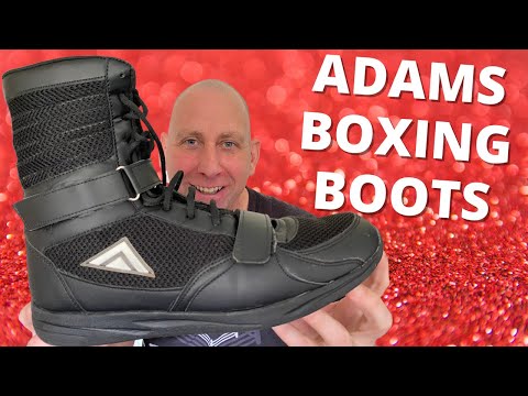 Adams Boxing V Trainer BOXING BOOTS REVIEW - YouTube