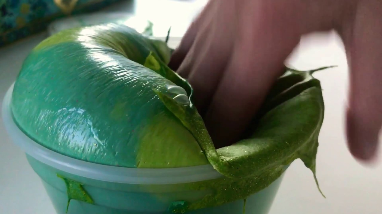Emerald City Taffy Slime! - YouTube