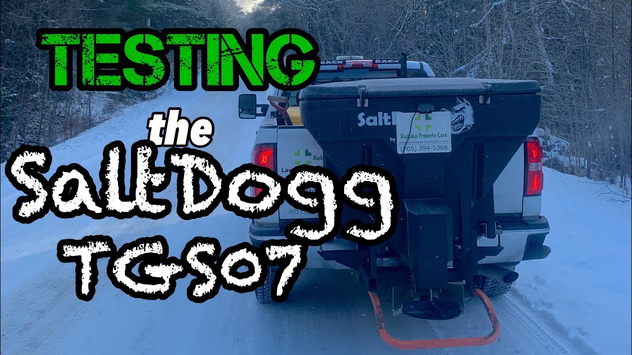 Buyers SaltDogg TGS07 Review- Will It Spread Sand and Salt/ Wet Sand ...