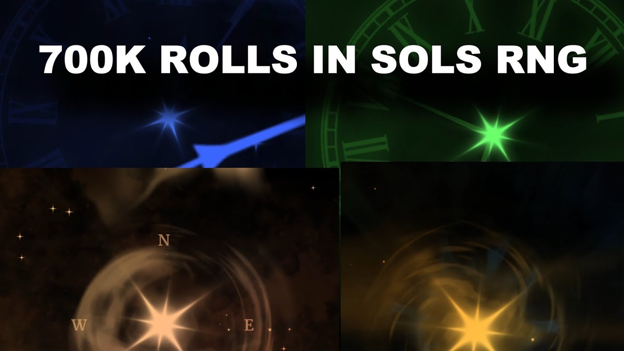 700K Rolls In Roblox Sols Rng (3 GLOBALS!!) - YouTube