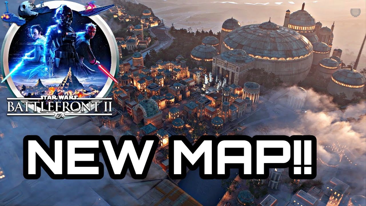 Star Wars Battlefront II - NEW Naboo Map gameplay - YouTube