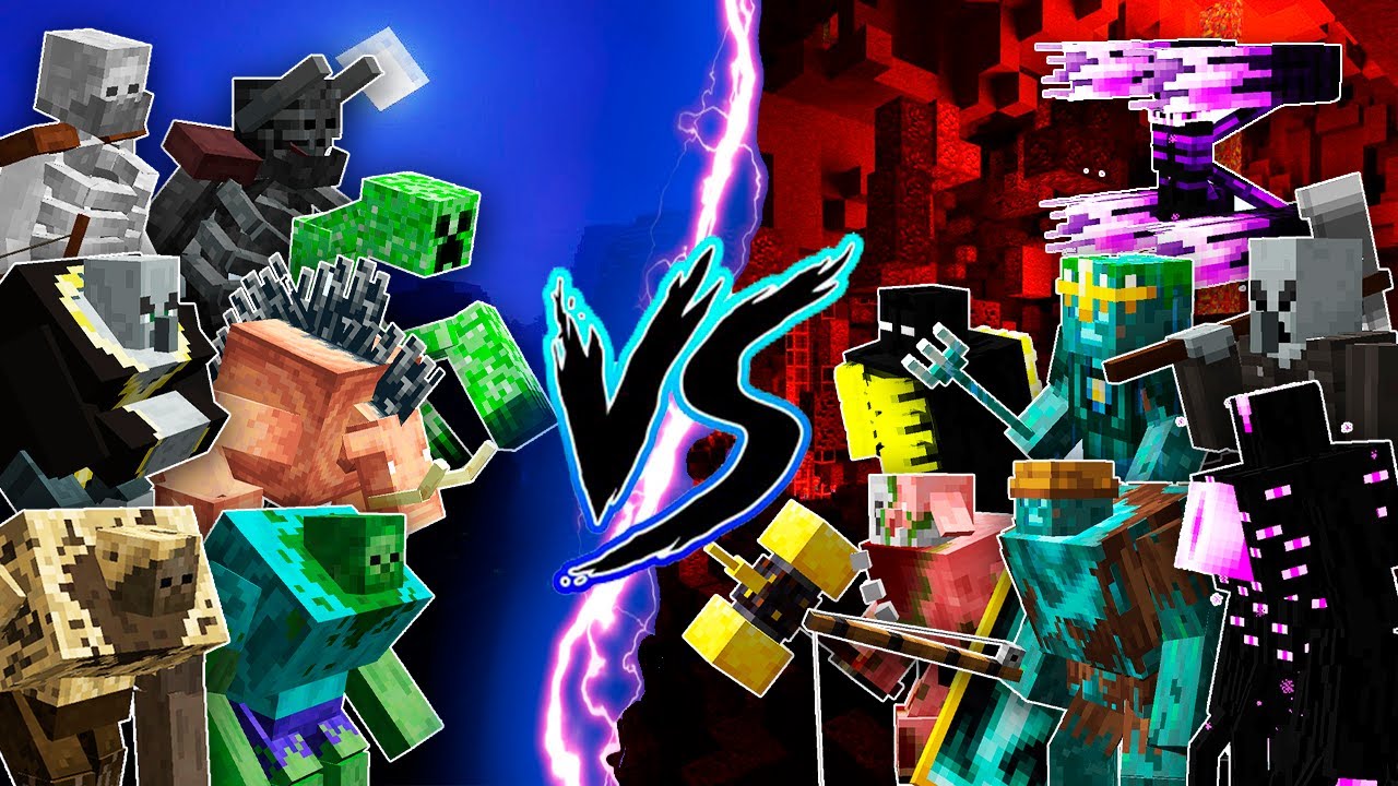 Old Mutant vs New Mutant | Minecraft Mutant Beasts and More vs Entities ...