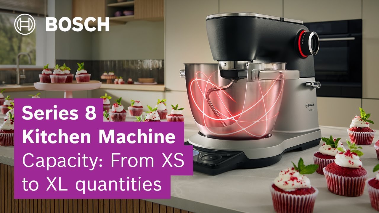 How much can the Series 8 hold? | Bosch Series 8 Kitchen Machine ...