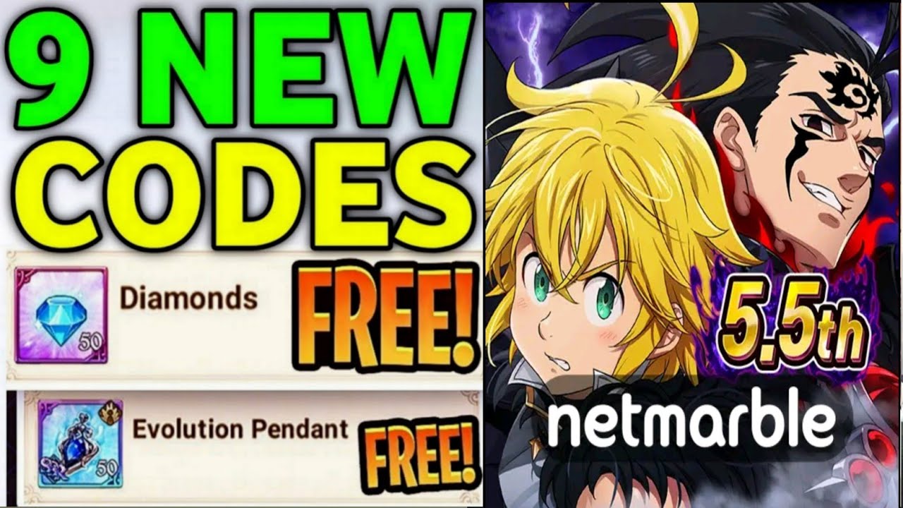 New🔥7DS Grand Cross Codes | Seven Deadly Sins: Grand Cross Coupon Code ...