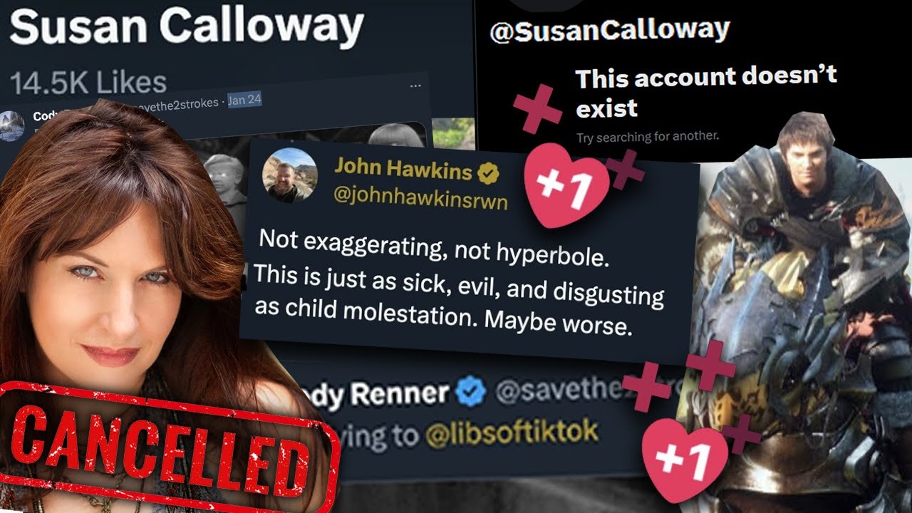 Final Fantasy XIV Singer under fire for liking Right Wing Tweets! Susan ...