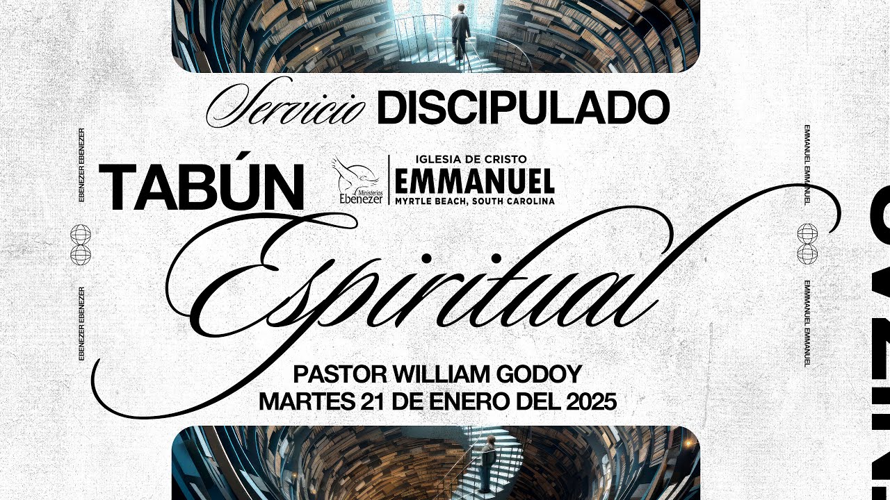 "Tabún Espiritual"| Pastor William Godoy | 19 de Enero 2025 - YouTube