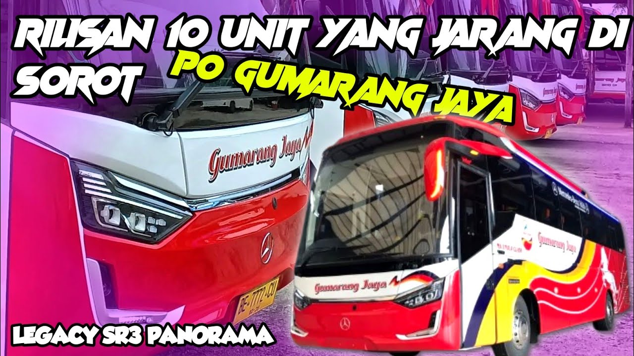 bus terbaru gumarang jaya RILIS 10 UNIT YANG JARANG DI SOROT😱 - YouTube