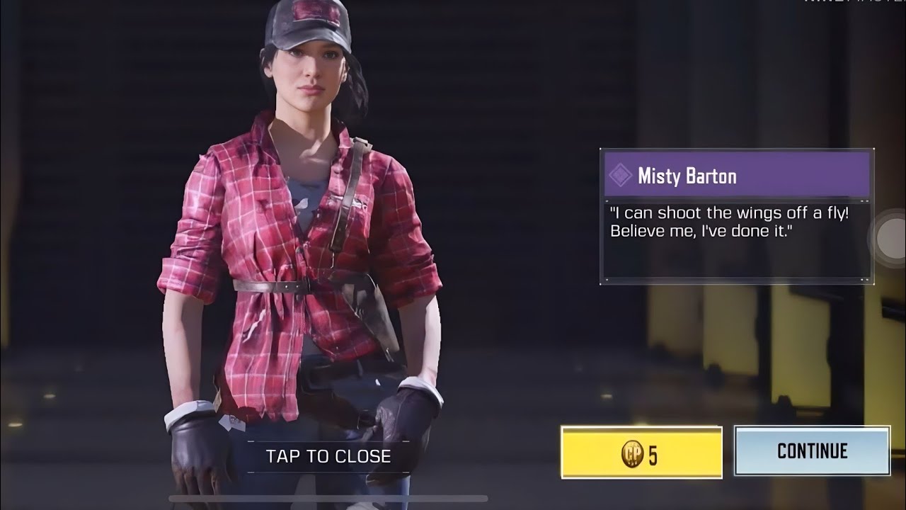 Did You Got Misty Barton In COD Mobile! - YouTube