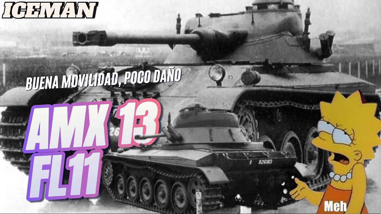 War Thunder - amx 13 FL11 , puro relleno en realidad - YouTube