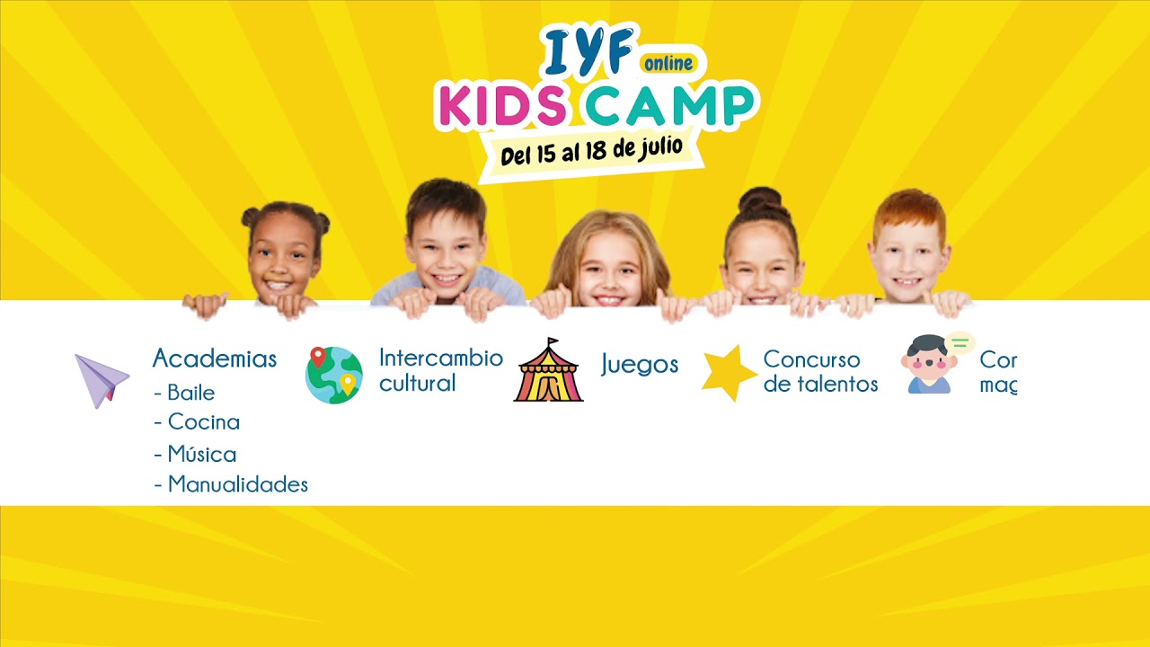 IYF KIDS CAMP 2021- Promocional - YouTube