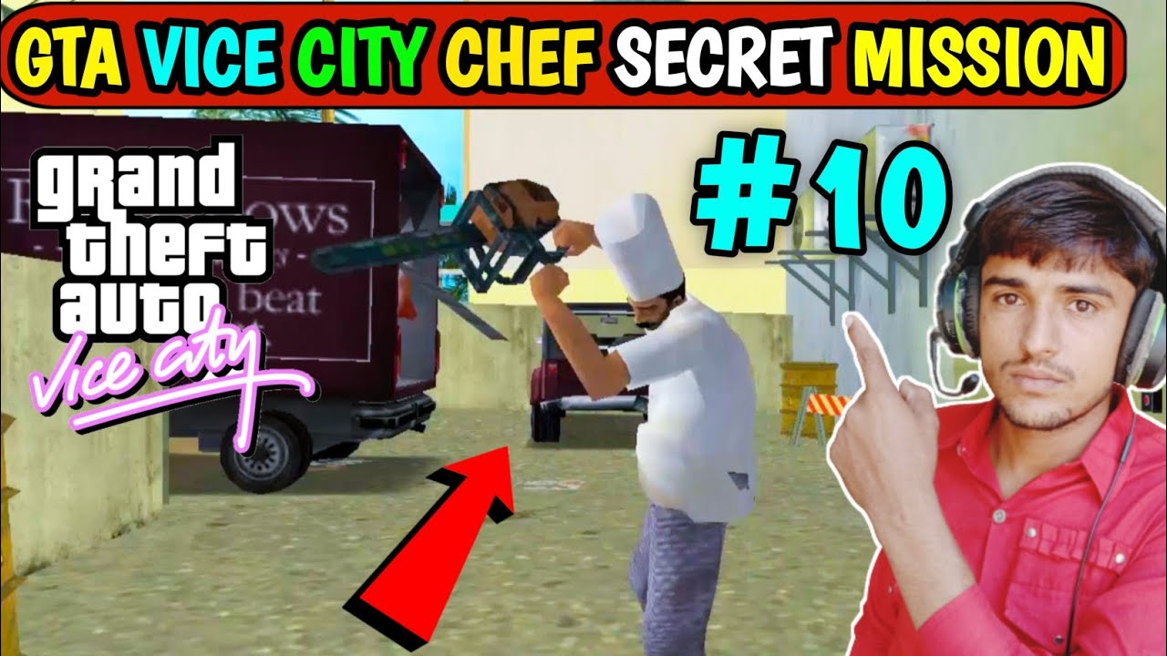 Gta Vice City Secret Chef Mission #10 VCPD Hidden mission in gta vice ...