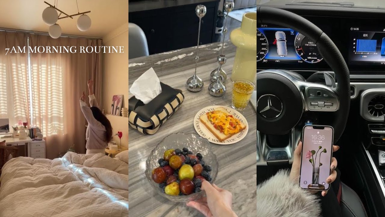 7am Morning Routine || Breakfast, Cleaning, shopping etc - YouTube