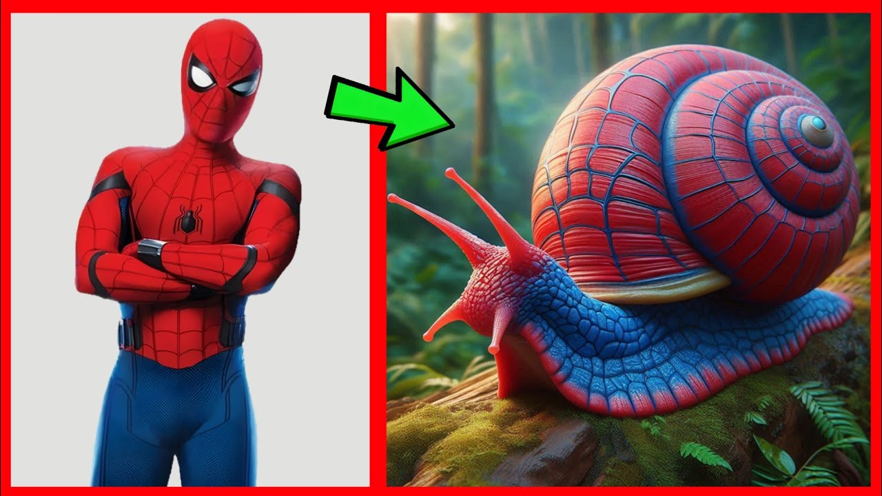 AVENGERS but SNAIL 🐌 VENGERS 🔥 All Characters (Marvel & DC) 2025 - YouTube