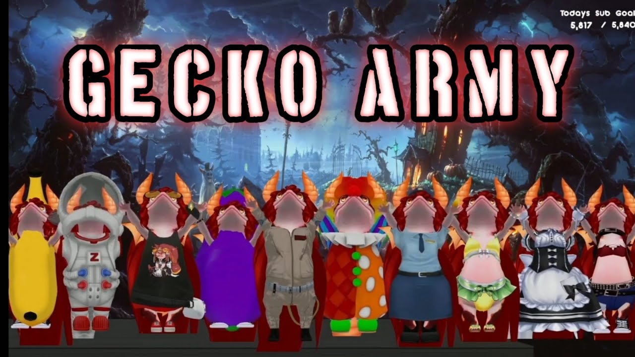 [Zentreya] Gecko ARMY Dance - YouTube