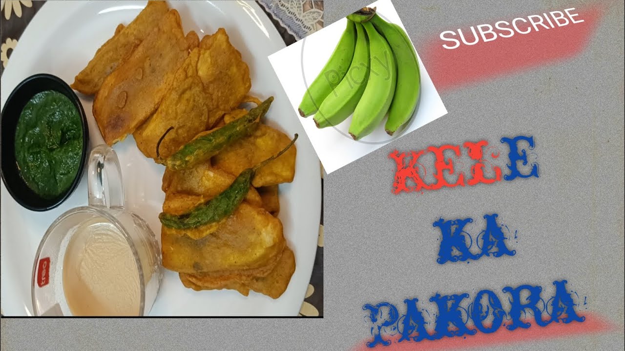 Kele ka pakora | Banana ka pakora | @TasKitchen - YouTube