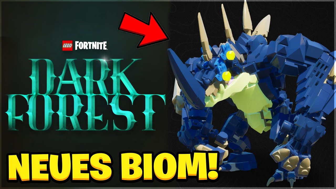 NEUES DARK FOREST BIOM & RIFT MONSTER UPDATE! 😱 Lego Fortnite - YouTube