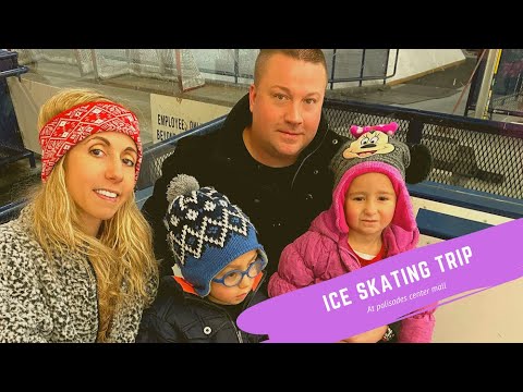 Palisades Center Ice skating Rink First Time Ice Skating - YouTube