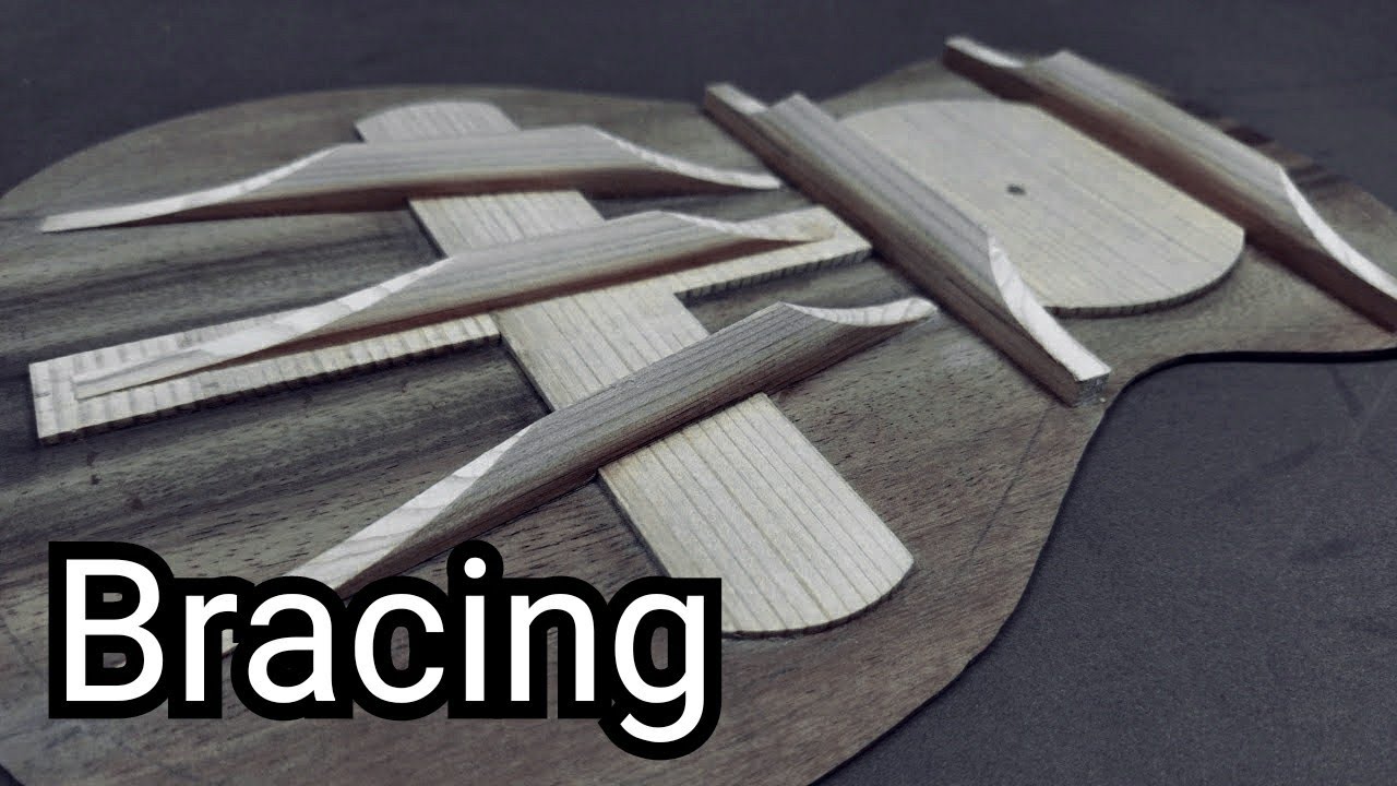 How to make a ukulele : bracing - YouTube