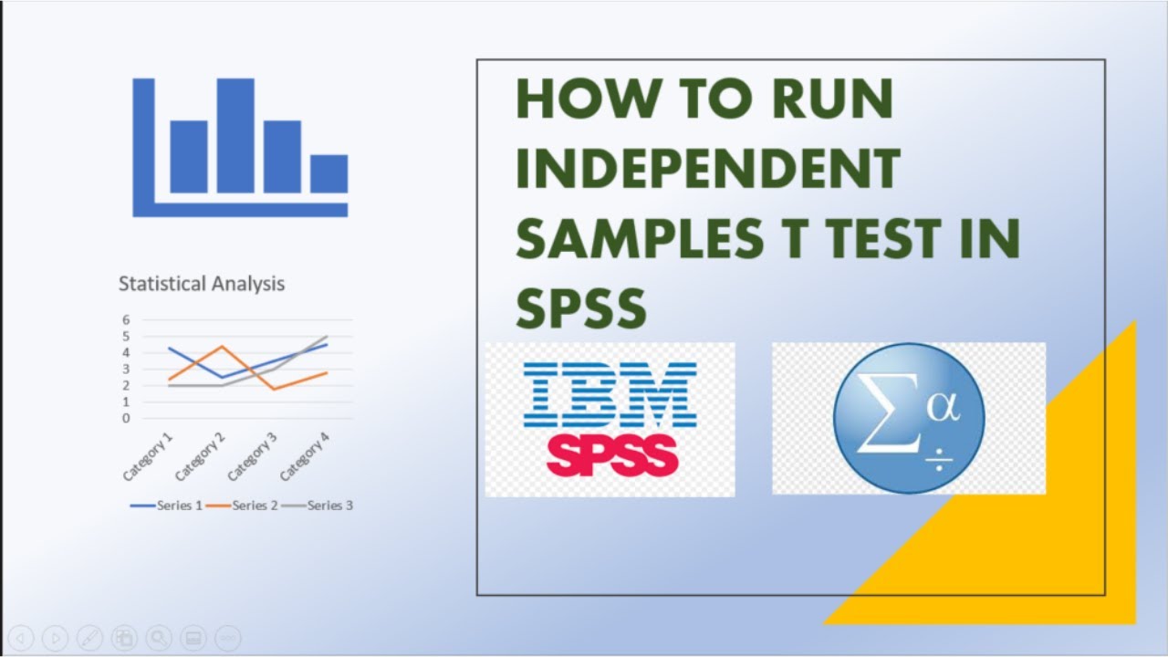 Independent Samples t-Test using SPSS - YouTube