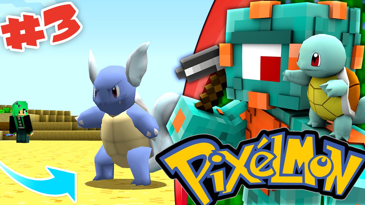 HE EVOLVED!!! | Pixelmon Survival Episode 3! - YouTube