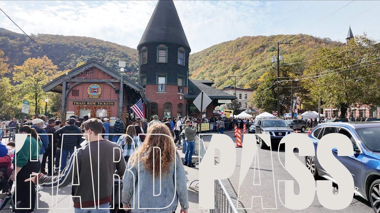 Jim Thorpe PA Fall Foliage Festival... Not Great... - YouTube