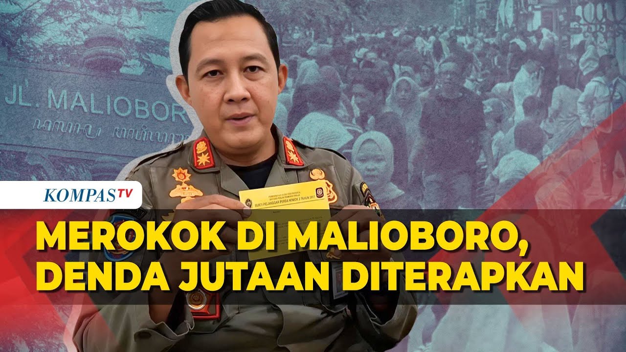 Pemerintah Kota Yogyakarta Terapkan Denda Merokok di Malioboro, Ini ...