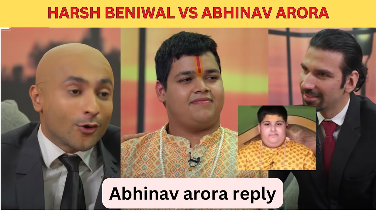Harsh beniwal vs Abhinav arora harsh beniwal new video abhinav arora ...