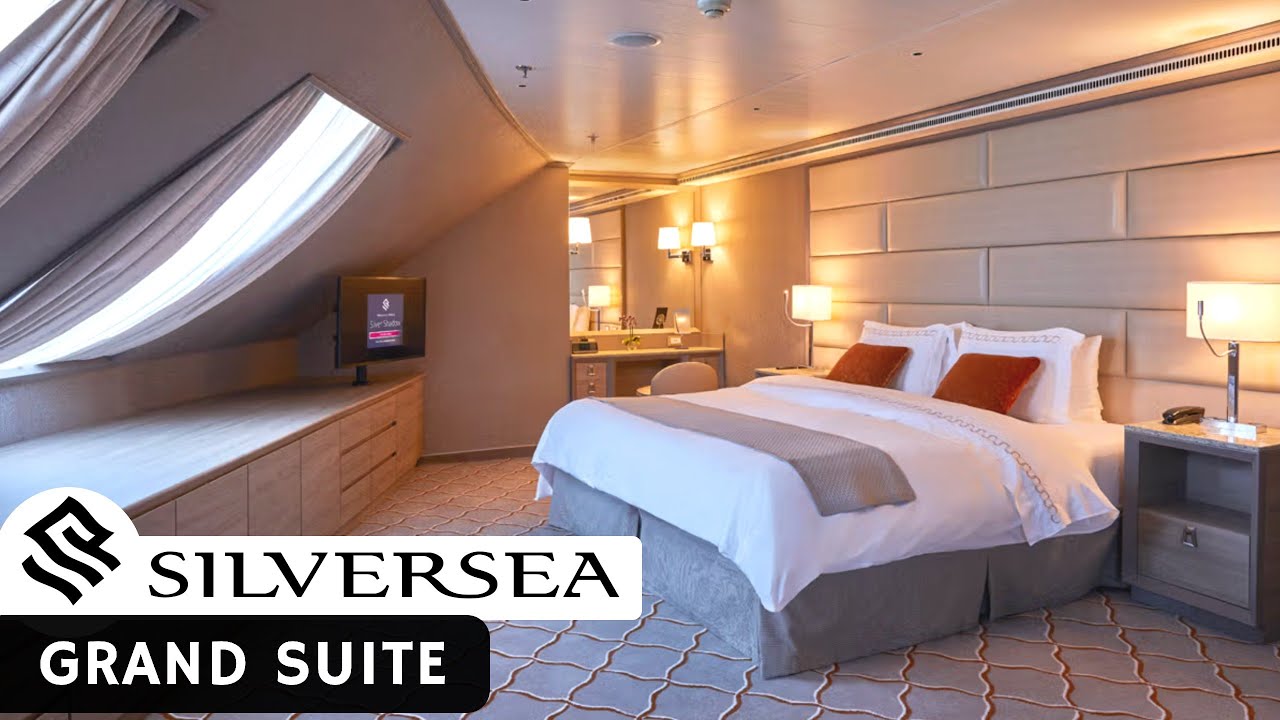 Silver Shadow | Grand Suite Walkthrough Tour & Review | Silversea ...