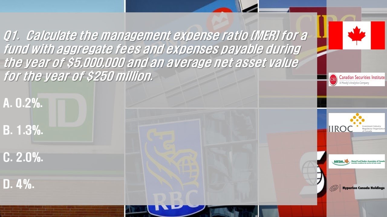 CSC Chapter17 Q1 Calculate The Management Expense Ratio MER For csc-chapter17-q1-calculate-the-management-expense-ratio-mer-for