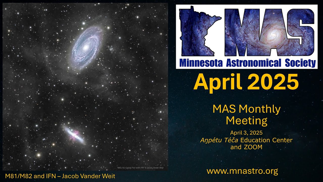 MAS Monthly Meeting April 3 2025 - YouTube