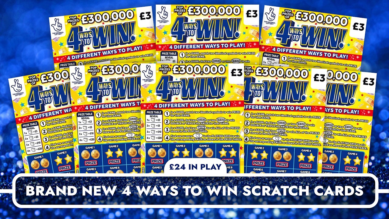 BRAND NEW 4 Ways To Win Scratch Cards 🔥 SUNDAY SCRATCH SESSION 🔥 £24 In ...