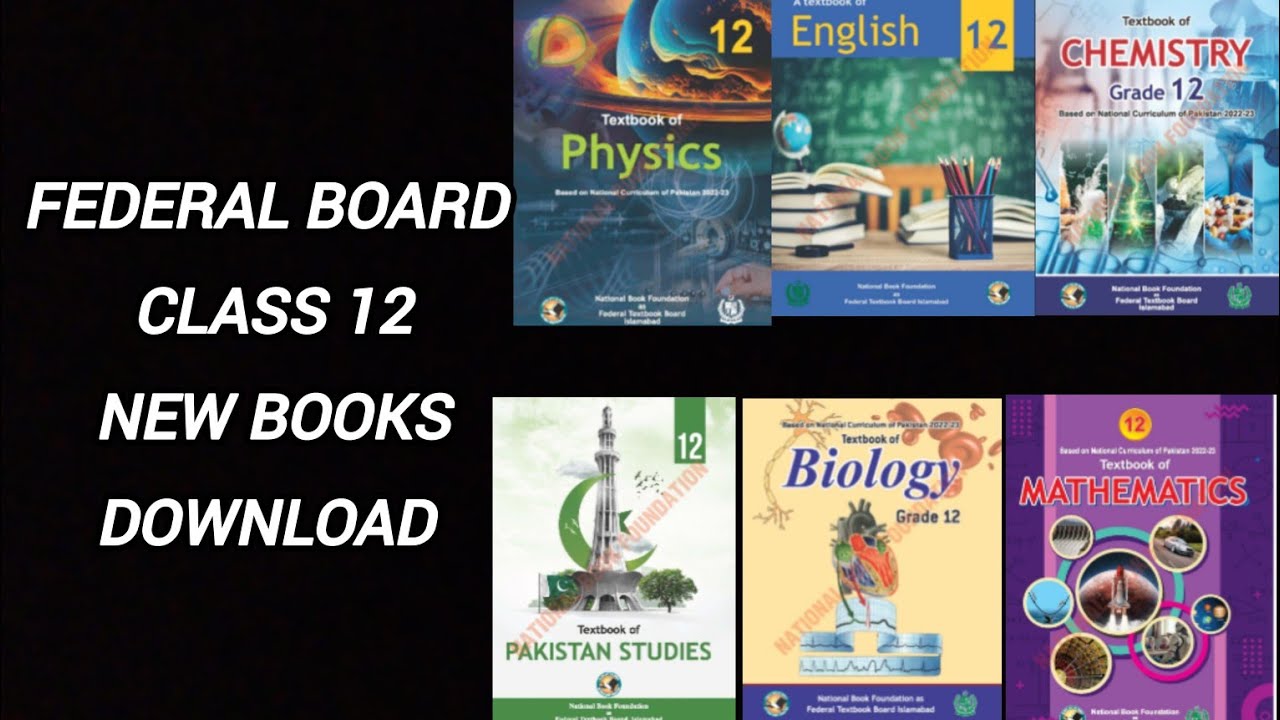 Class 12 new book 2025 by federal board nbf - YouTube