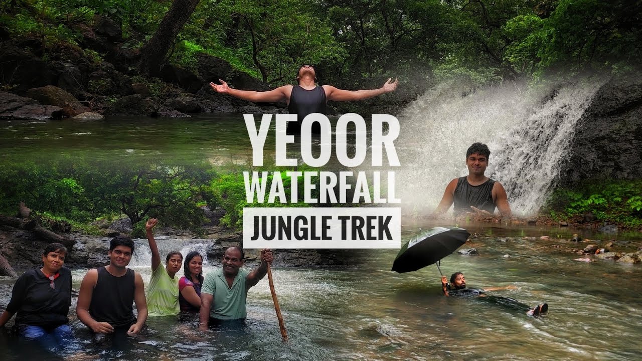 Yeoor waterfall | jungle trek | waterfall near thane - YouTube