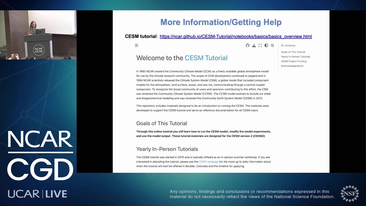 2023 CESM Tutorial - 7/10 AM Sessions - YouTube