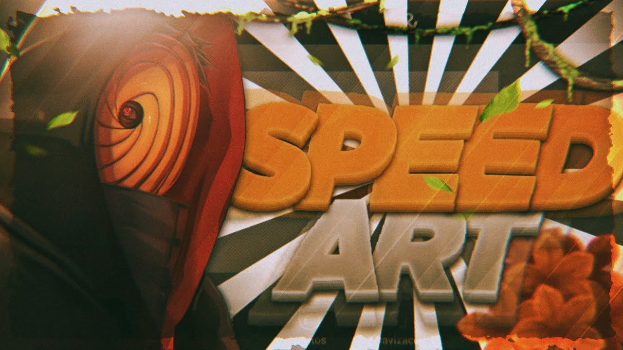 Speed Art *banner do tobi* - YouTube