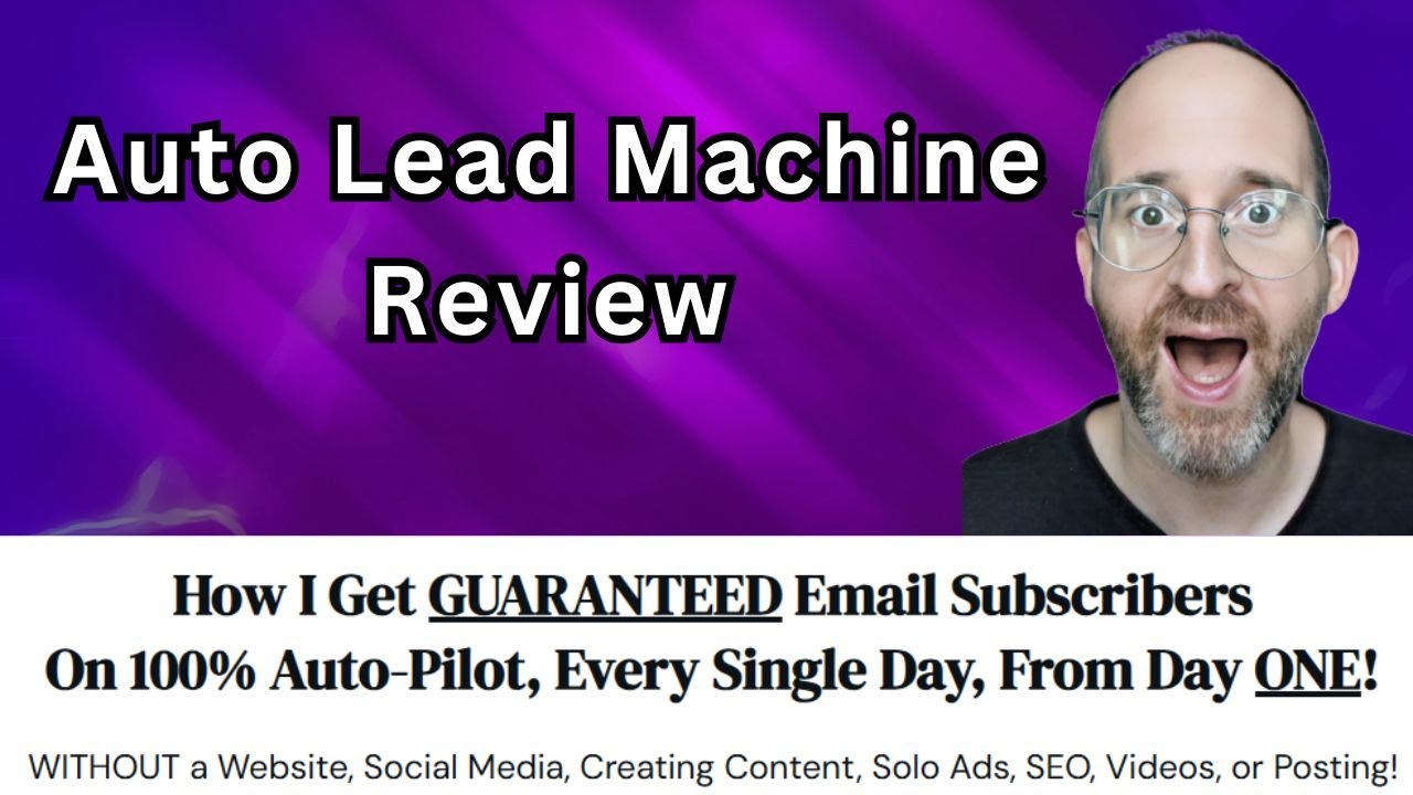 Auto Lead Machine review - YouTube