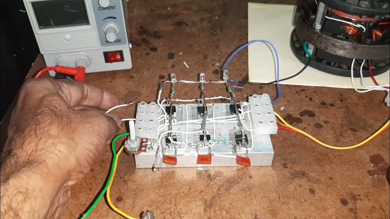 Home made bldc motor controller with multiple functions (Type-2) - YouTube