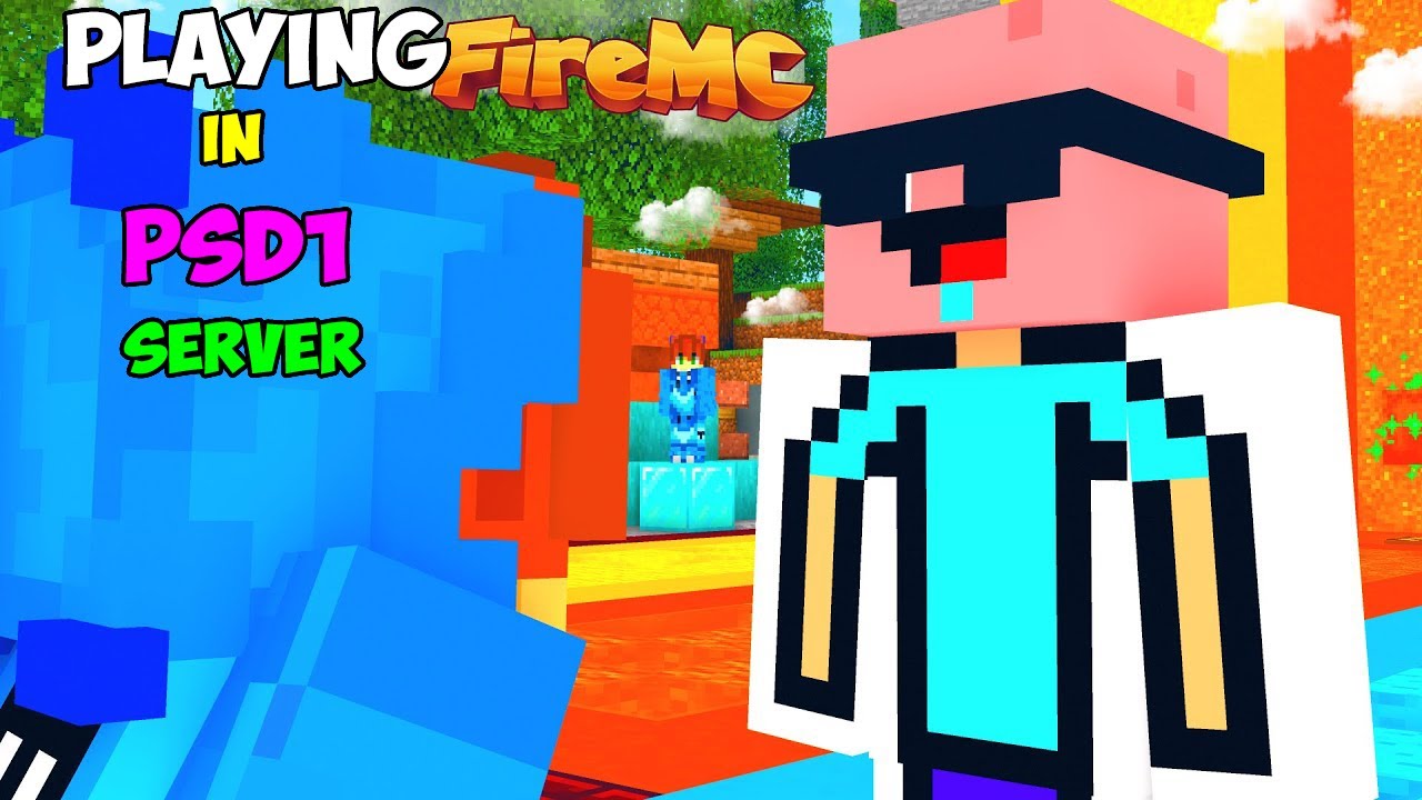 PLAYING IN PSD1 SERVER 🔥🤯| FIRE MC SERVER LIFESTEAL SMP GAMEPLAY IN ...