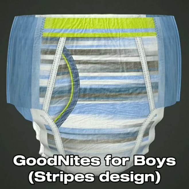 GoodNites Underwear for Boys in 3D (stripes design) - YouTube