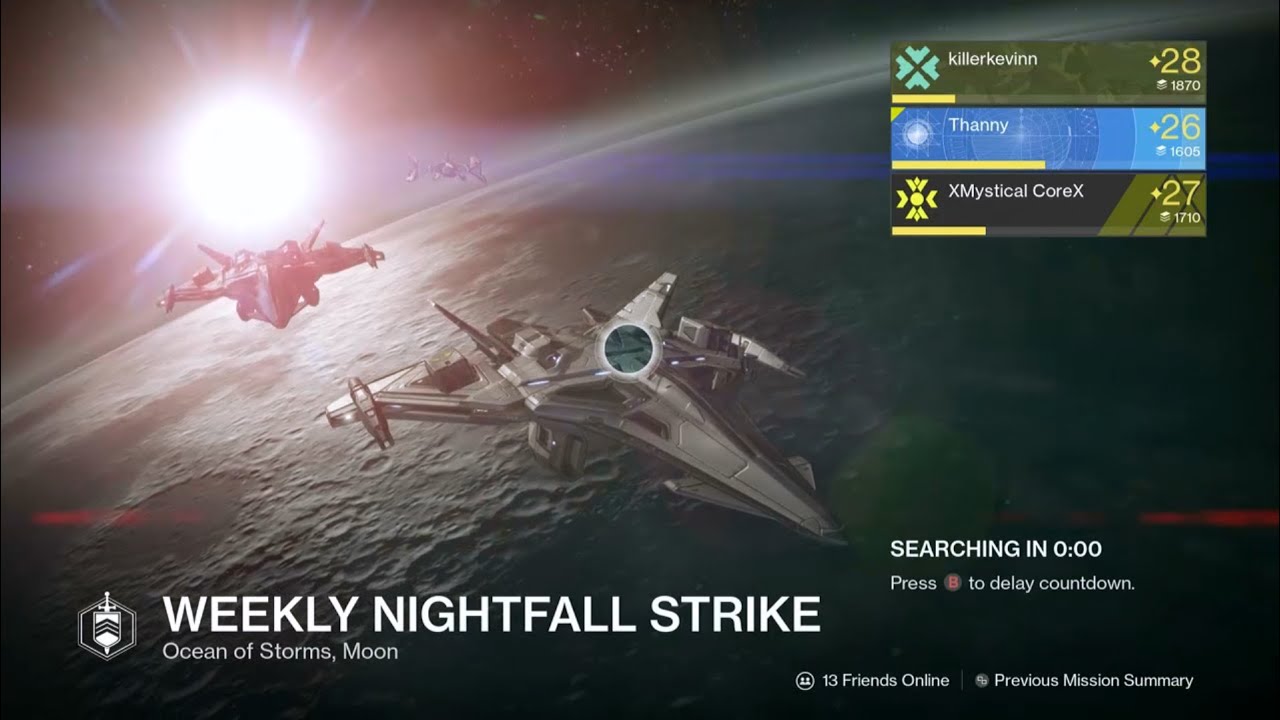 Destiny Nightfall Strike - The Summoning Pits - YouTube