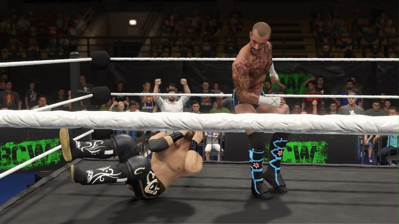 CM Punk vs Hangman Adam Page Full Match SDW - YouTube