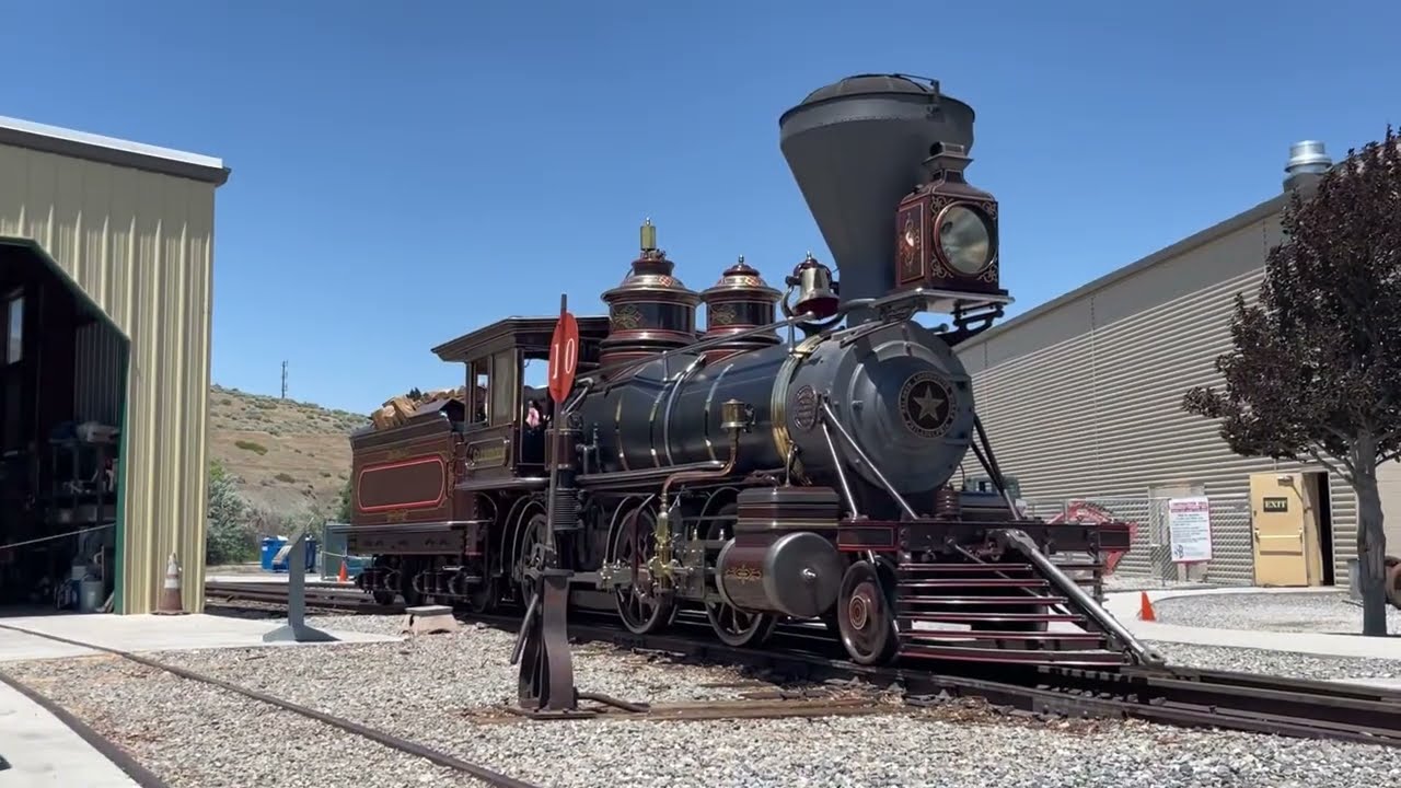 C&TL&F Glenbrook operating at the Nevada State Railroad Museum in ...