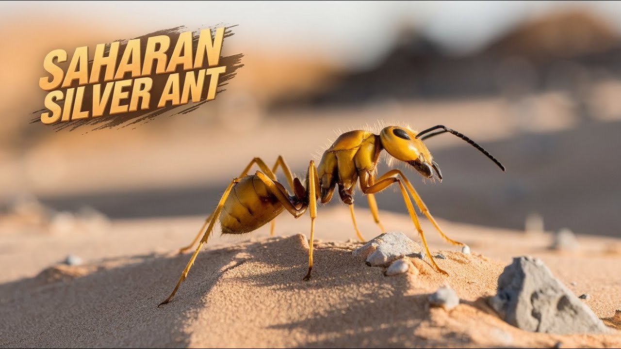 The Extreme Endurance of the Saharan Silver Ant - YouTube