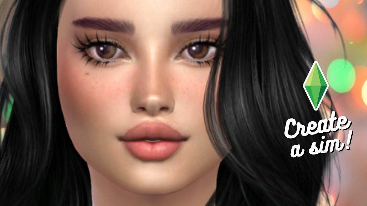 CREATE A SIM 🧸 THE SIMS 4 CAS 💐 MAKING A REALISTIC SIMS IN THE SIMS 4 🩰 ...
