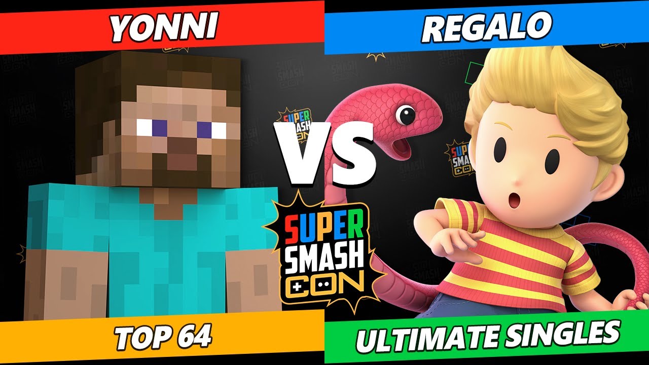 SSC 2022 Top 64 - Yonni (Steve) Vs. Regalo (Lucas) Smash Ultimate ...