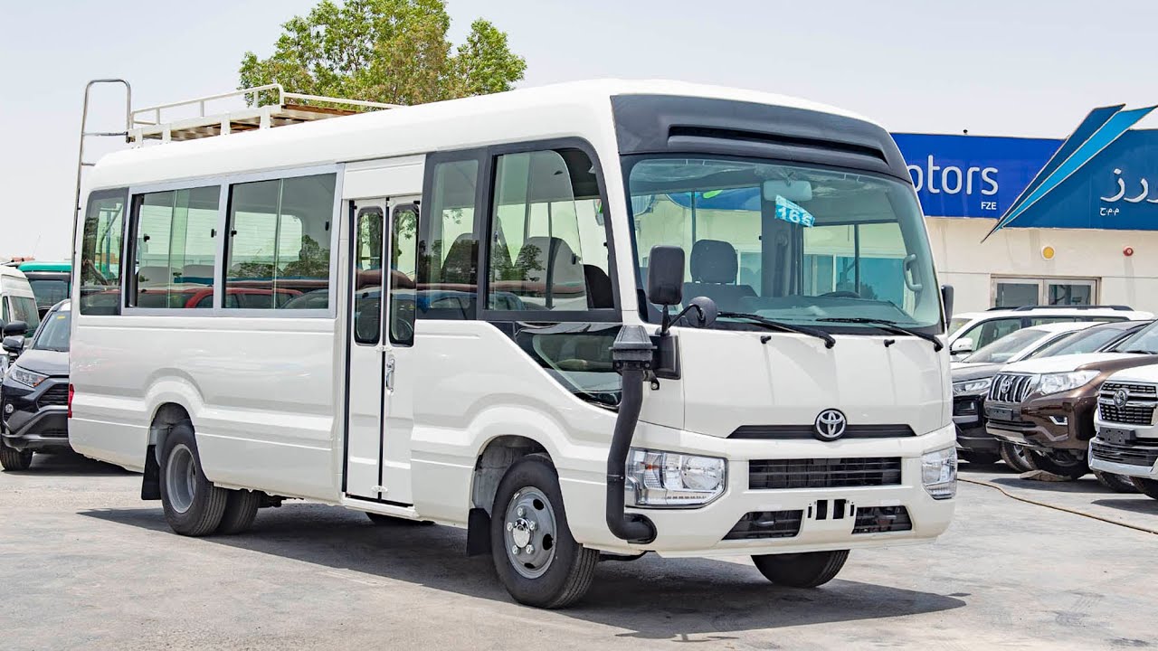 (LHD) Toyota coaster 30 seater 4.2D Brand New Ready for Export ...