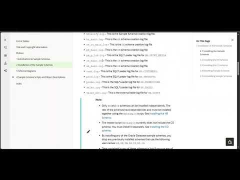 How to install oracle HR schema #overflowstackdeveloper #oracle # ...