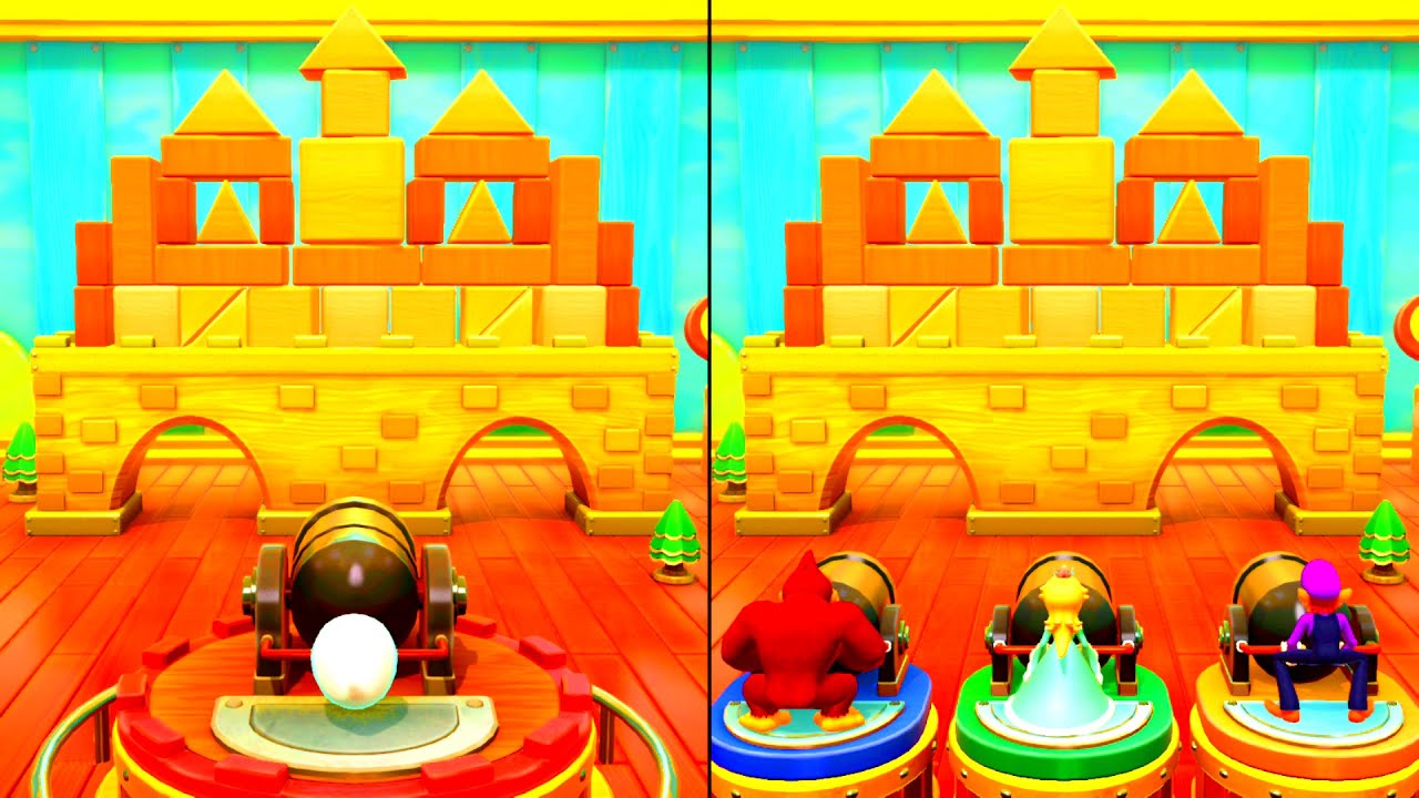 Super Mario Party - Block and Load (Minigames) - YouTube